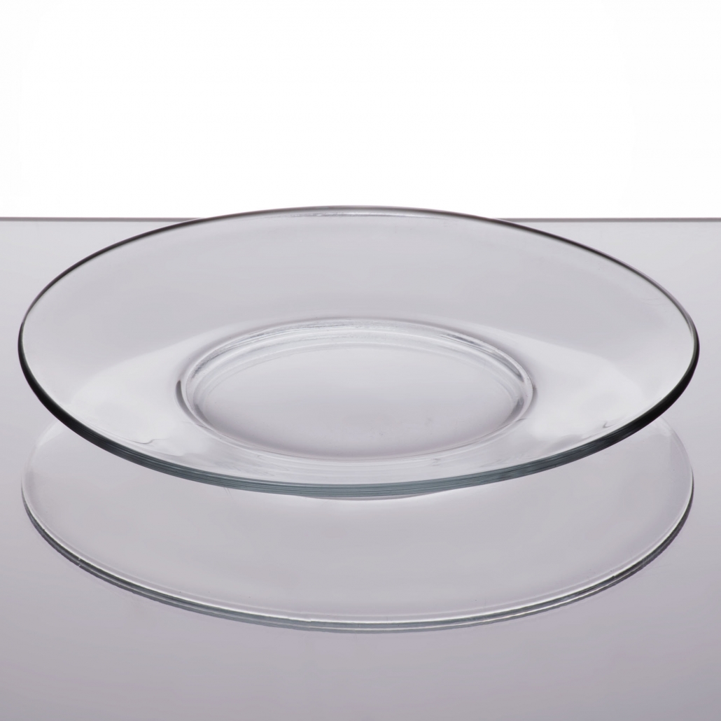 Plates - 8" Glass Plate | EPIC Event Rentals